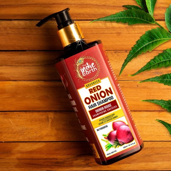 The Indie Earth Onion Shampoo with Caffeine Curry Leaf and Indian ...